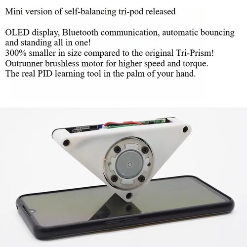 Inertia Wheel Self-Balancing Triangular Prism Balance Triangle Cubli ...