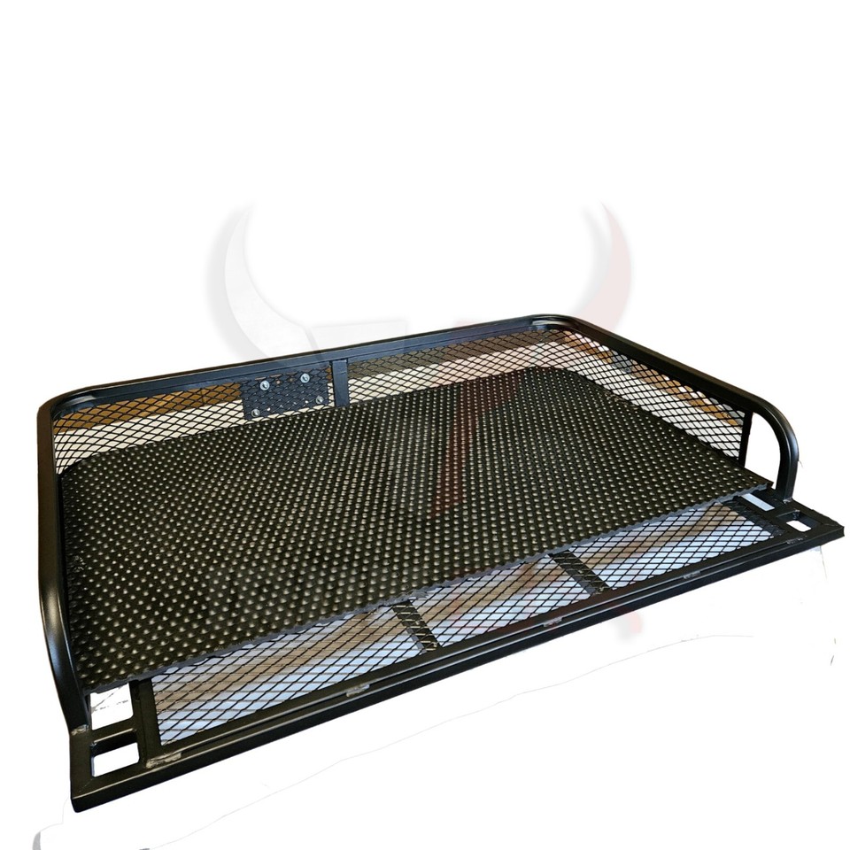 ATV REAR Cargo Basket Quad rear Rack Back Box Luggage Carrier Rack Quad ...