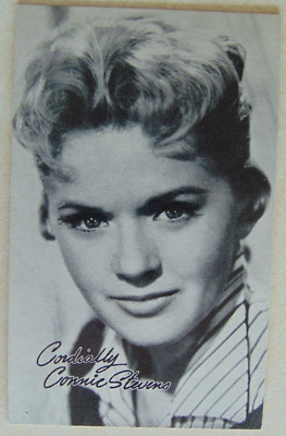 E1724 Postcard Connie Stevens Headshot Studio Publicity Card | eBay