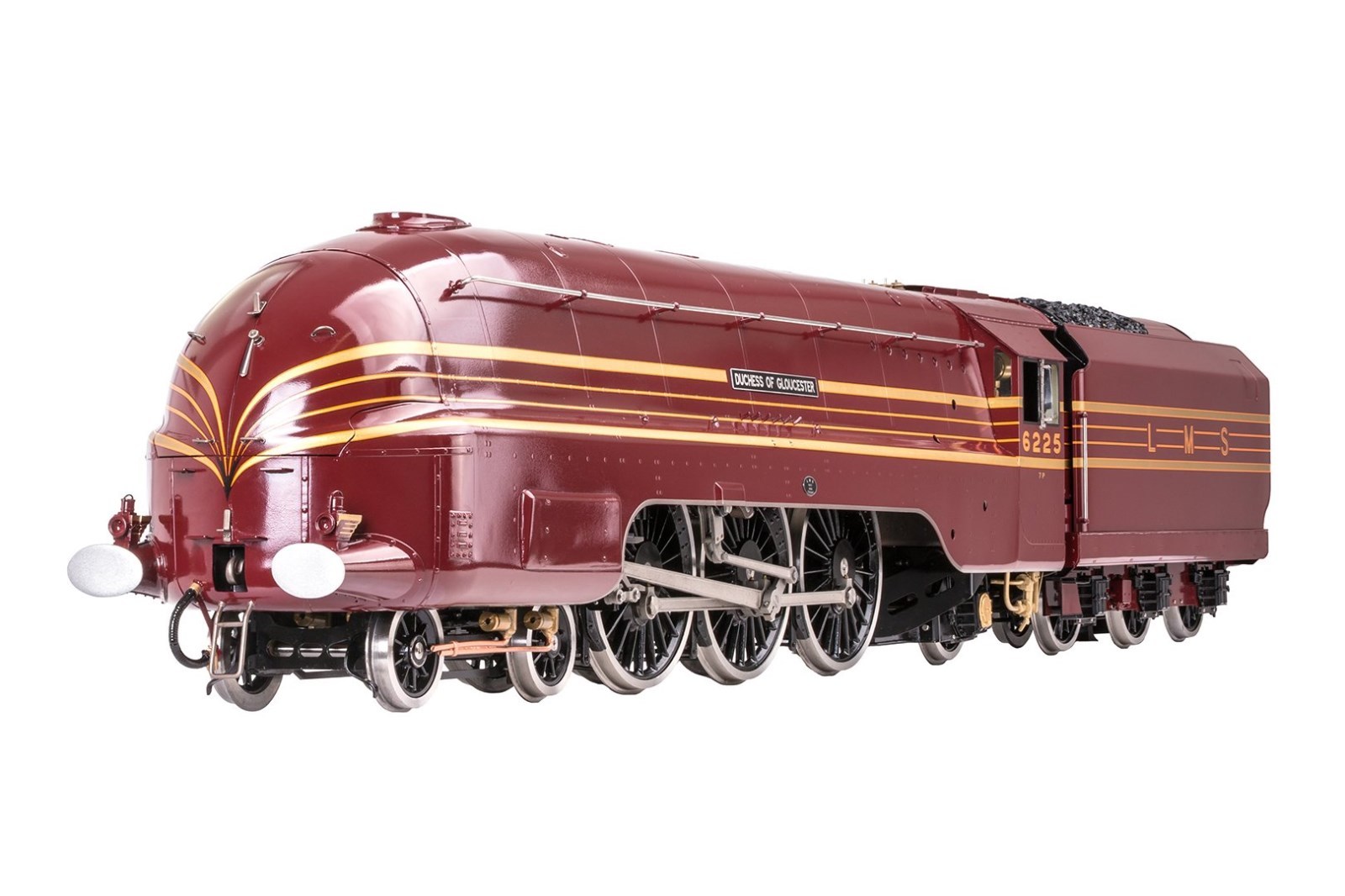 Km1 Live Steam Locomotive Coronation Class Brass 1:22.5 Scale 63.5mm ...