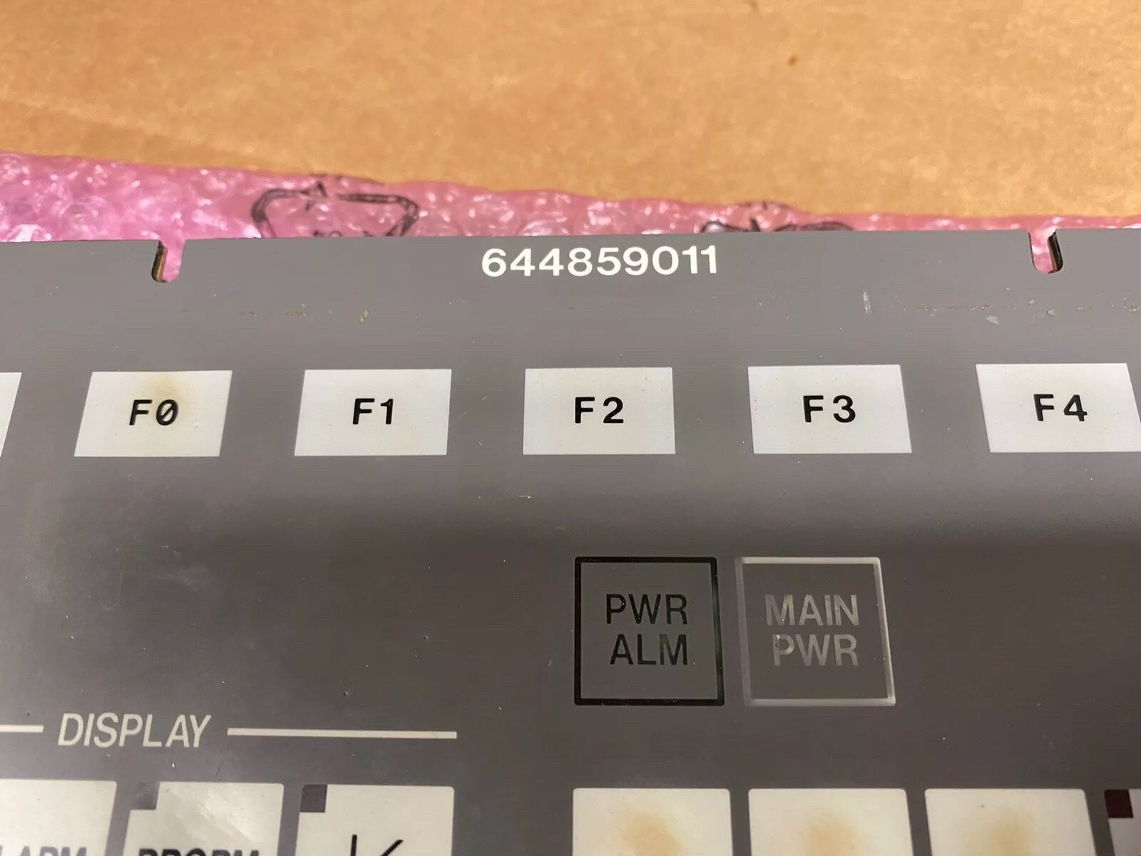 BROTHER OPERATOR CONROL PANEL KEYPAD AB12C-2070/_E4 644859011 AB12C ...