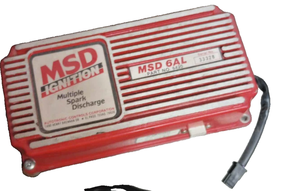 MSD 6AL Ignition Control Module Multiple Spark Discharge 6420 , used | eBay