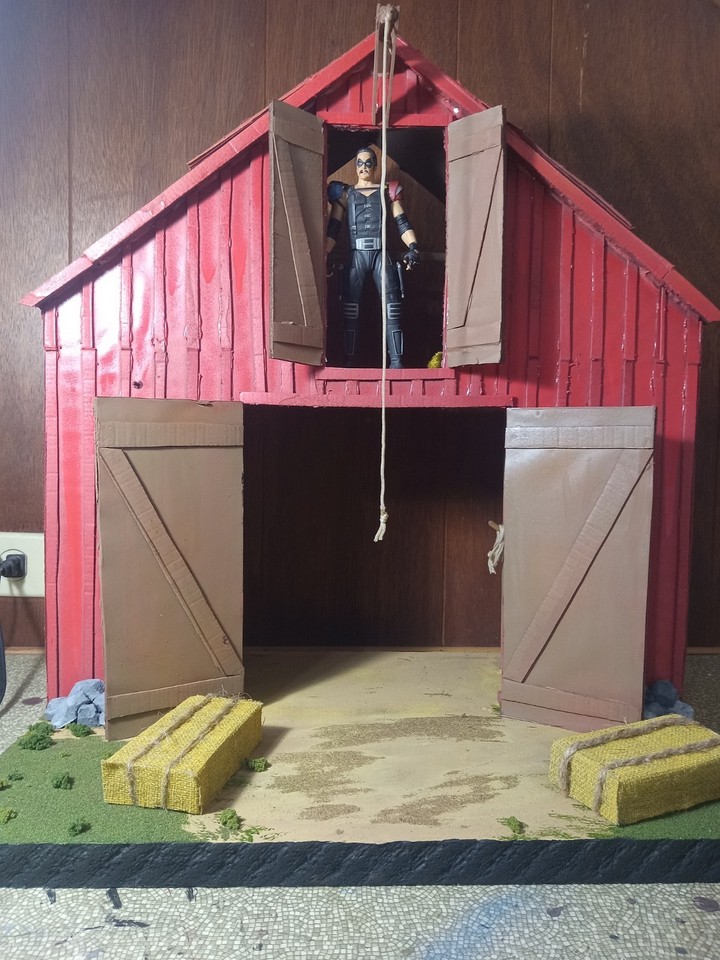 friday the 13th Part 3 Barn Diorama For 8 Inch Jason Voorhees NECA ...