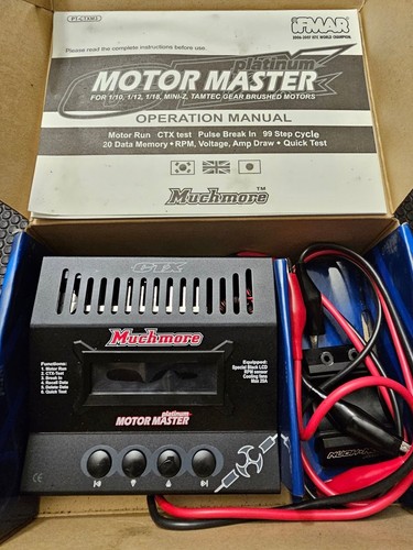 Muchmore Platinum Brushed Motor Master V3.2 Vintage Tester | eBay