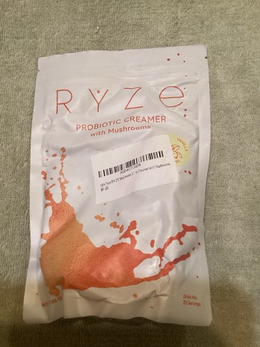 RYZE Probiotic Creamer with Mushroom Brand New Bag 20 Servings 9/2026 ...