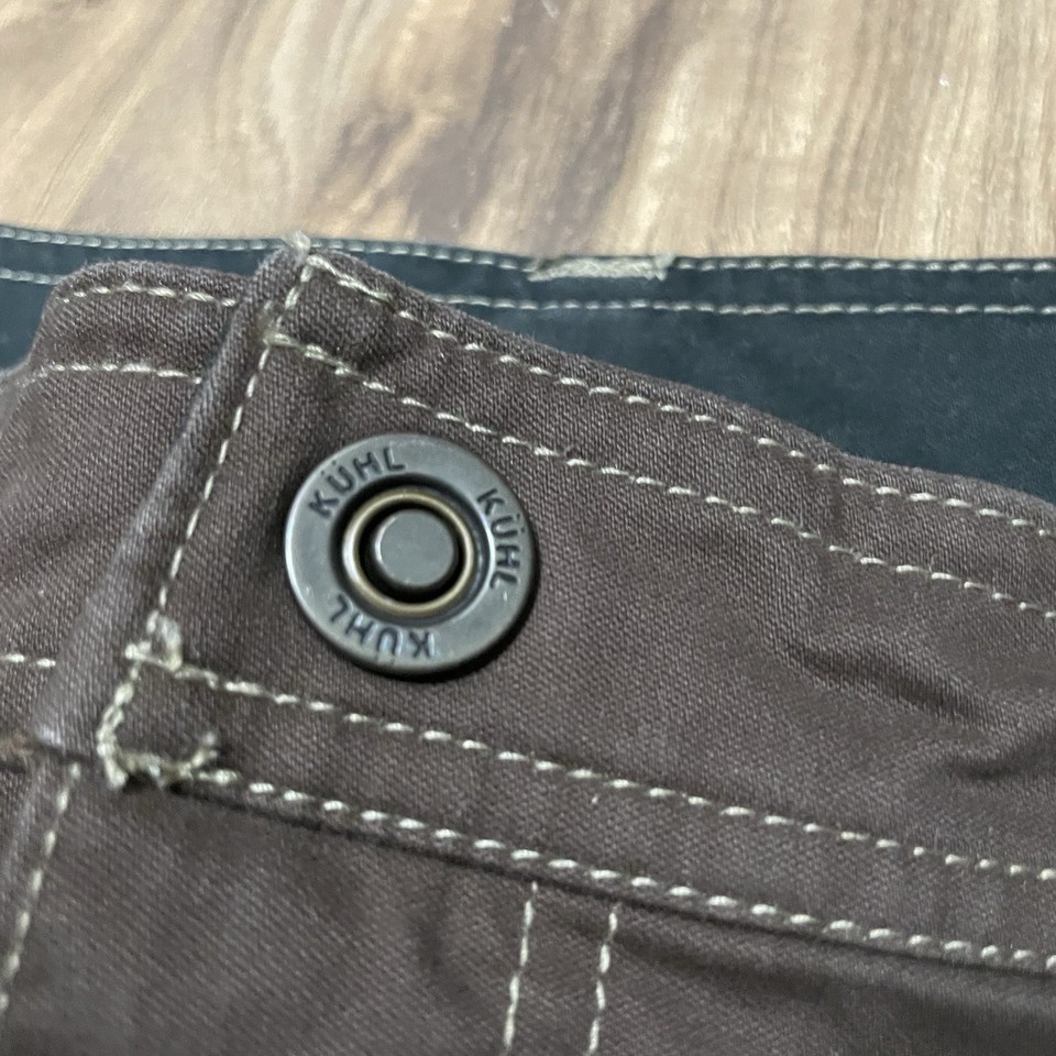 Kuhl Women's Size 4 Brown Born In The Mountains Hiking Travel Pants ...