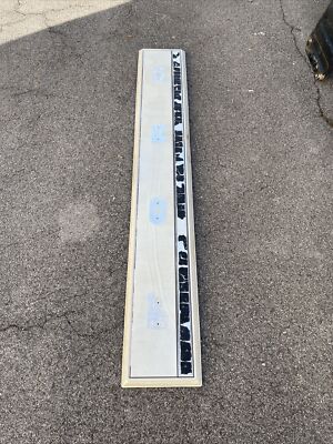 Ford Pickup Truck TAILGATE TRIM PANEL XLT 1981 1982 1983 1984 Good Used ...