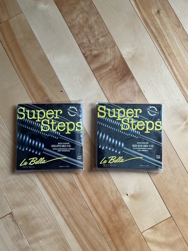 La Bella Super Steps Bass Strings 50-110. Step Windings. Vintage! | eBay