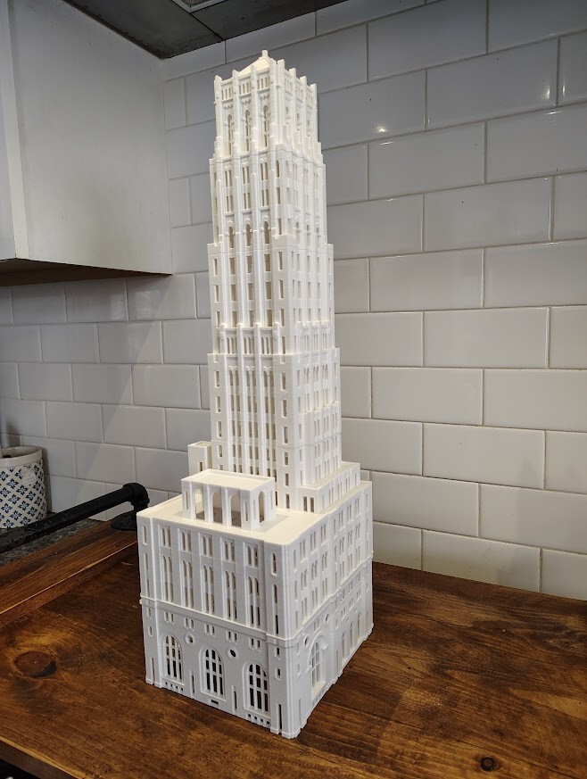 N Scale High Rise Building / Skyscraper (~21" tall) | eBay