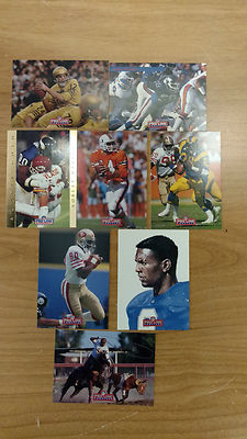 NFL 8 Card Lot, Proline 1992 incl HOF'ers Staubach, Rice, Dickerson | eBay