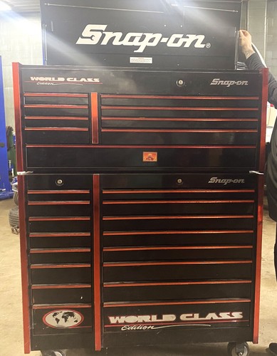 Snap On Tool Box Roll Cab Base & Top Box Krl World Class Edition 50" x ...