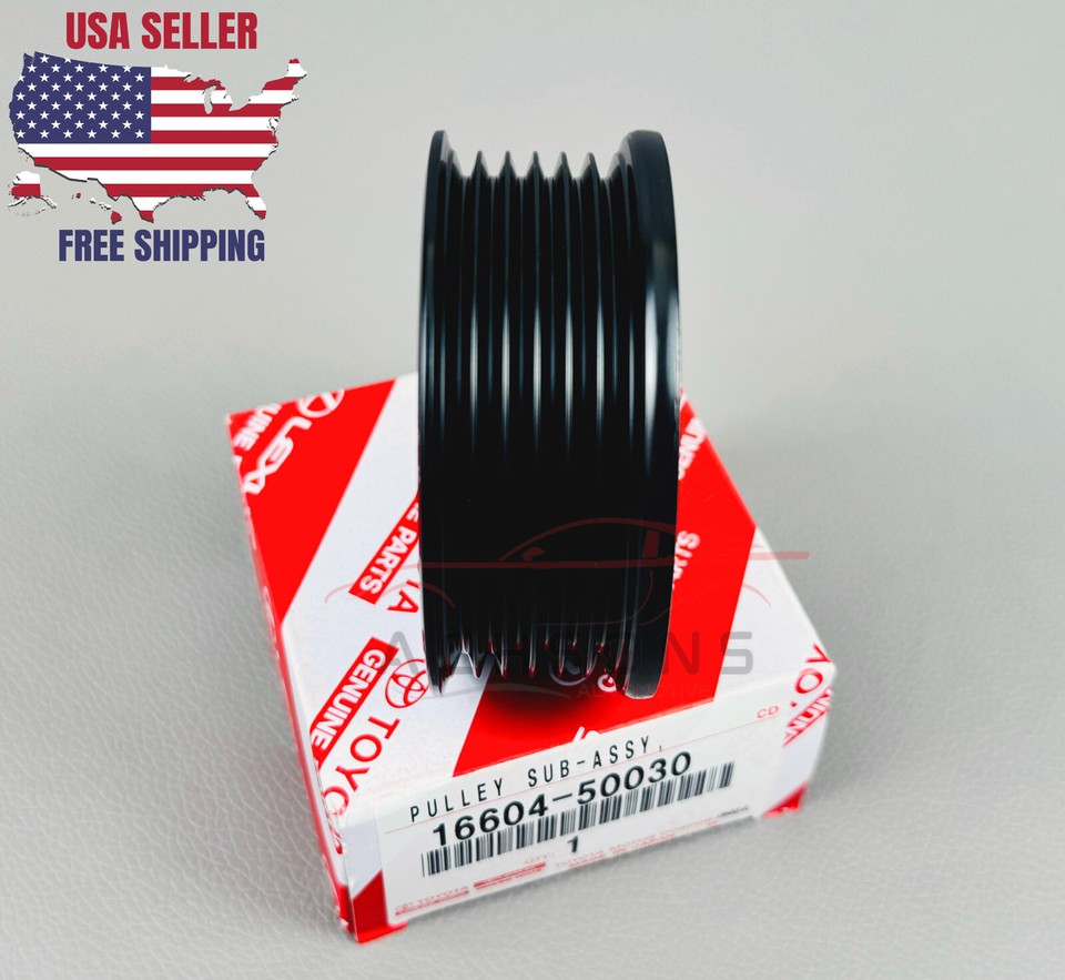 16604-50030 GENUINE OEM TOYOTA TUNDRA GS SC V8 DRIVE BELT TENSIONER ...