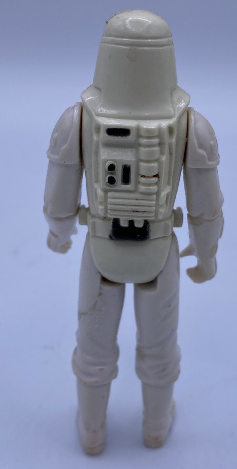 Star Wars Imperial Stormtrooper Snowtrooper Hoth 1980 w/ Rifle Kenner ...