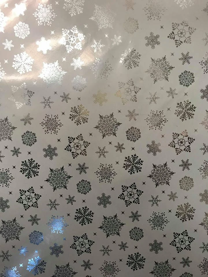 Snowflake Wrapping Paper