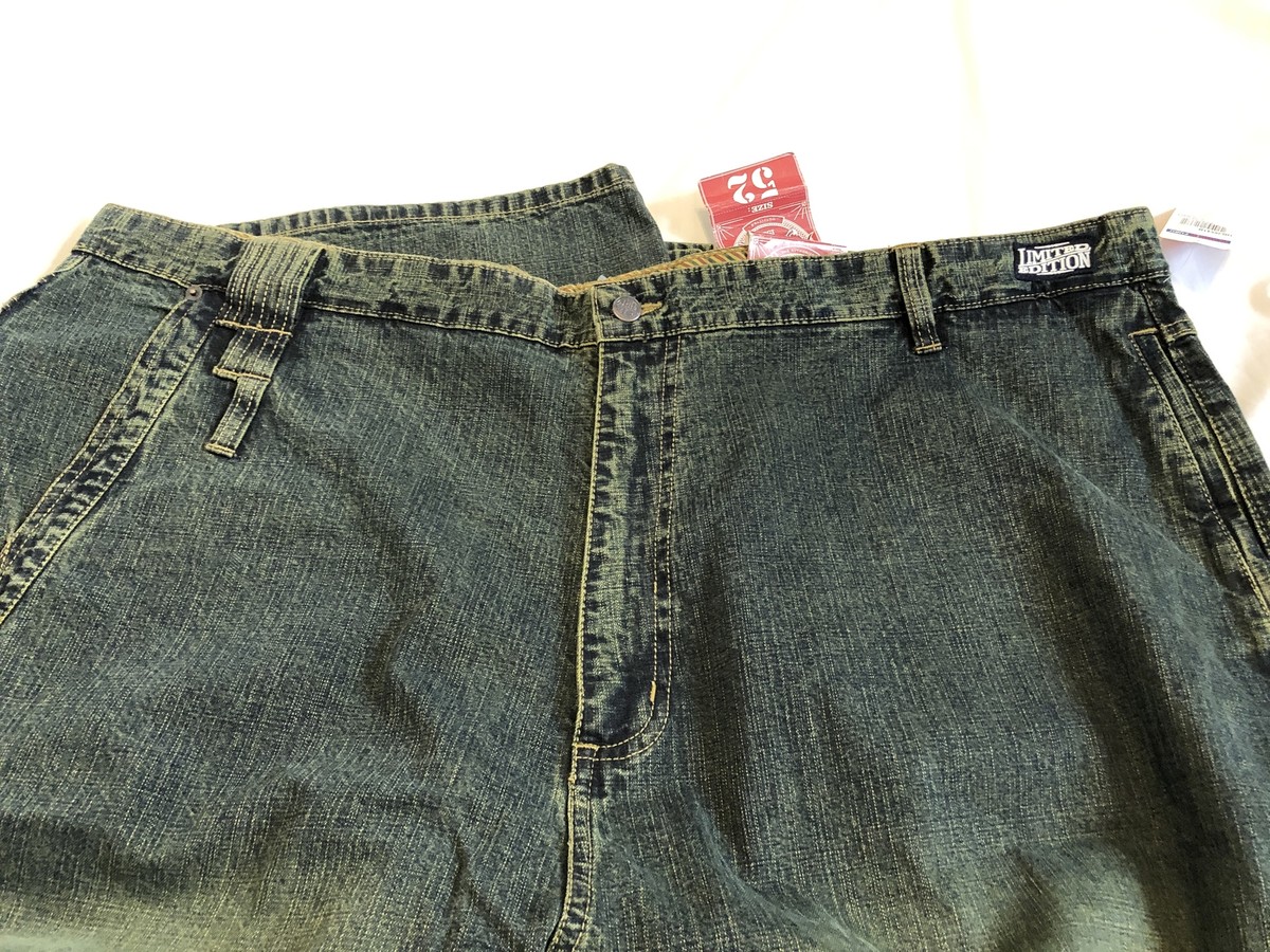 Vintage HARLEM PLATINUM FUBU Blue Denim Jeans Men's Big and Vintage HARLEM PLATINUM FUBU Blue Denim Jeans Men's Big and