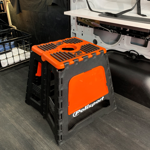 Polisport Folding Dirt Bike Stand Orange/Black-KTM-Motocross | eBay
