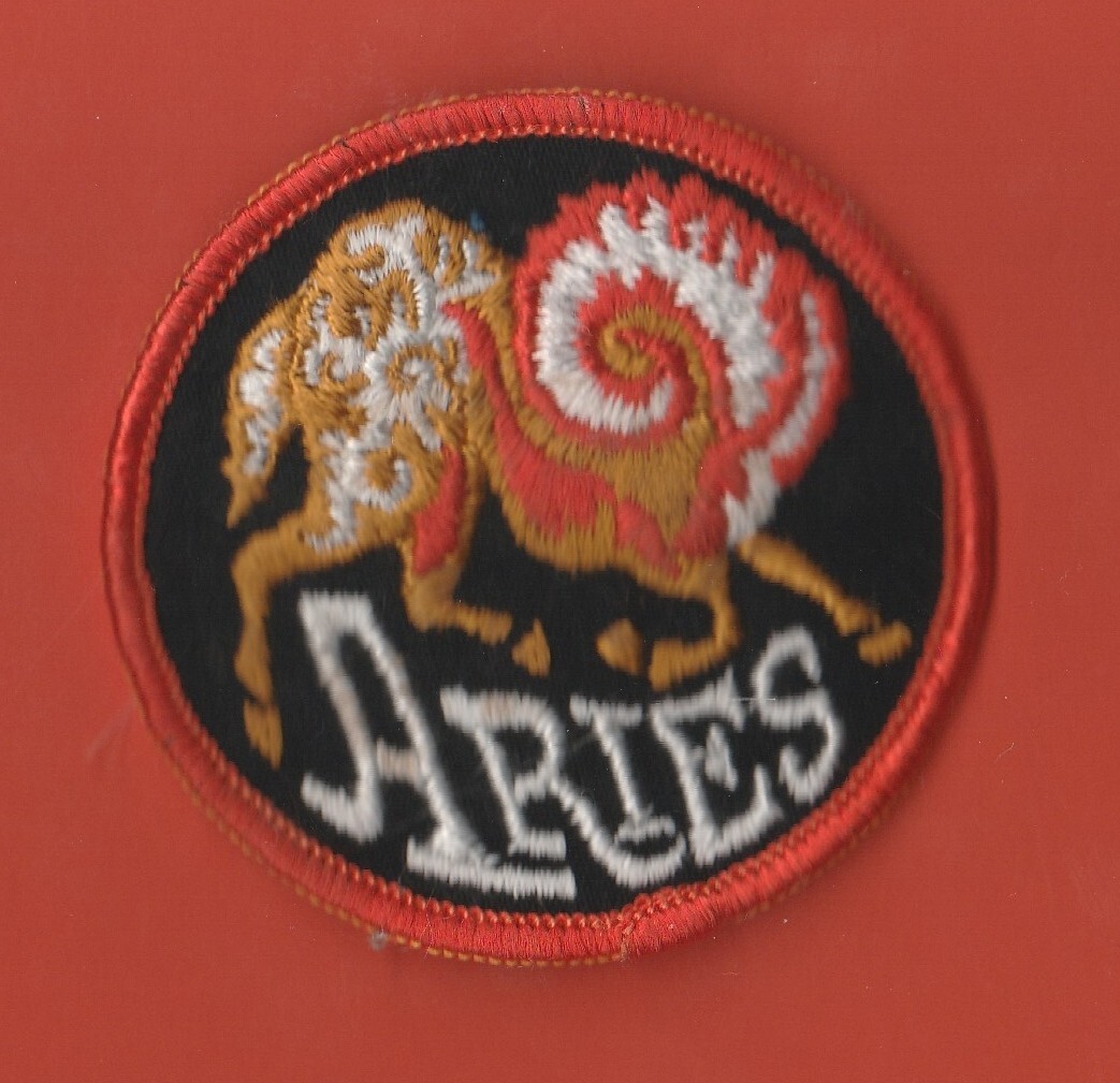 ARIES ZODIAC SIGN ASTROLOGY PATCH | eBay