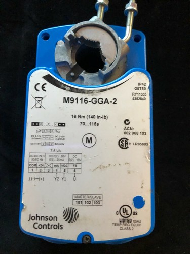 JOHNSON CONTROLS M9116-GGA-2 24V AC/DC Proportional Electric Actuator ...
