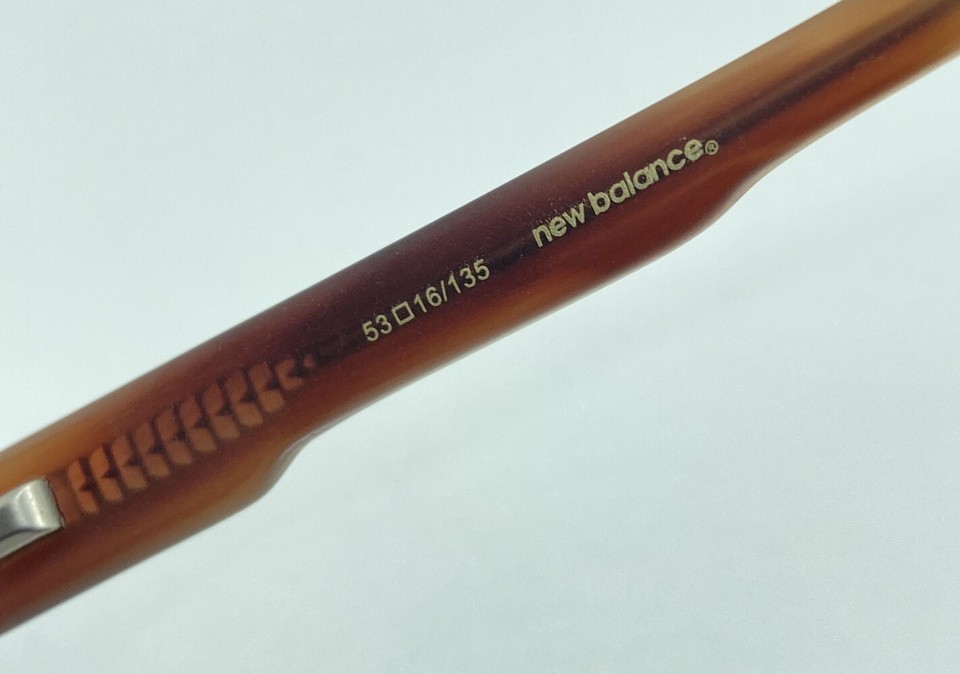 New Balance NB427-1 Brown Eyeglasses Frame 53-16-145 Stainless Steel ...