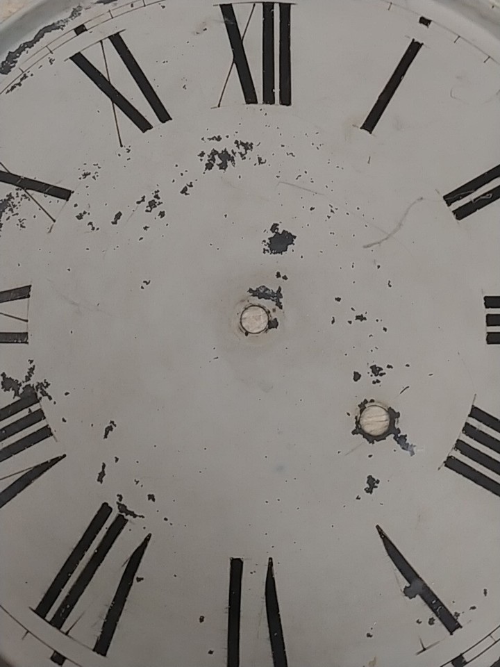 WELCH ANGLO AMERICAN TIME ONLY WALL CLOCK DIAL 12 1/4 INCHES | eBay