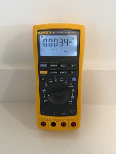 FLUKE 187 TRUE RMS MULTIMETER | eBay