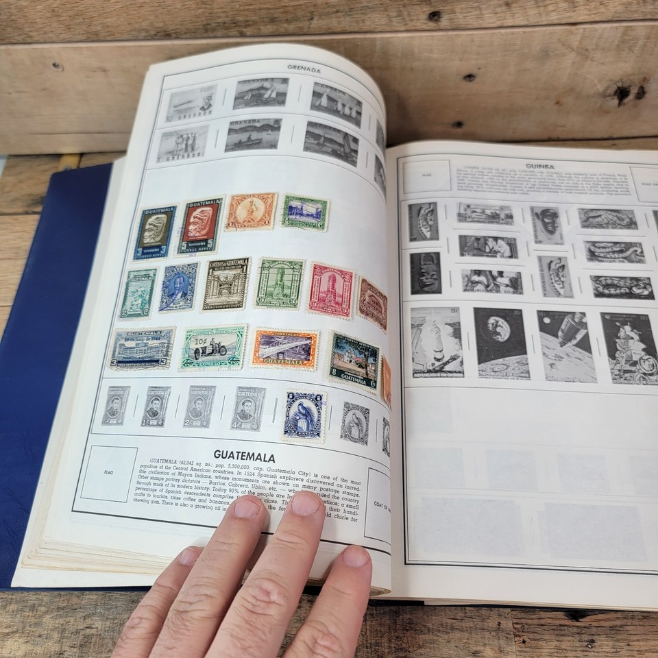 Vintage H.E. Harris Ambassador Album Postage Stamps Of The World ...