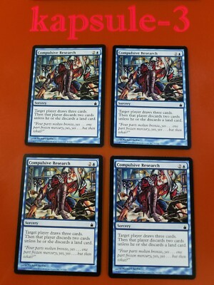 4x Compulsive Research | Ravnica City of Guilds | MTG Magic Cards | eBay