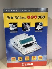 Canon Starwriter Jet 300 Personal Publishing System Word Processor ...