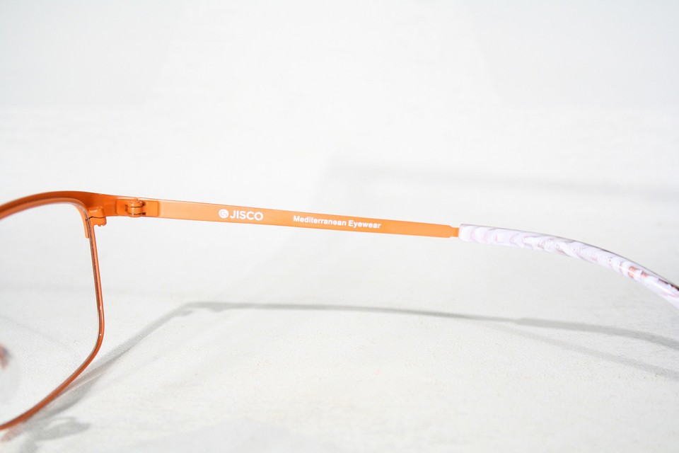 New JISCO 'Blau' Unisex Contemporary Brown Size Large Eyeglasses Frames ...