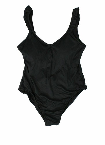 .Lauren Ralph Lauren One-Piece SwimSuit Modern Ruffle Back Size L AU8 ...
