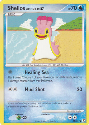 POKEMON SHELLOS CARD | eBay