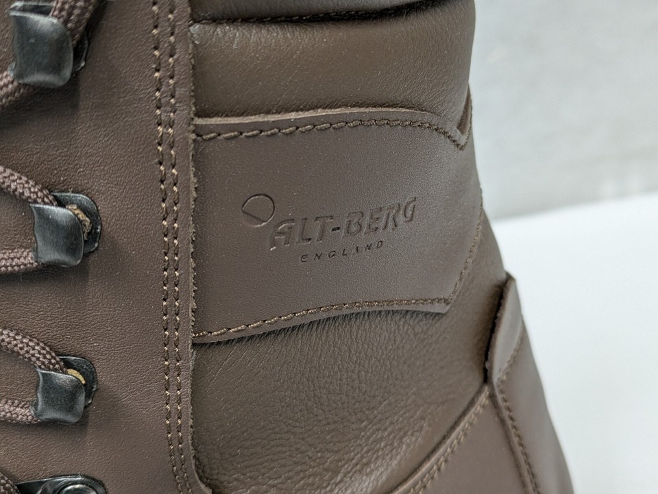 British Army Altberg Defender High Liability Combat Leather Brown Boots ...