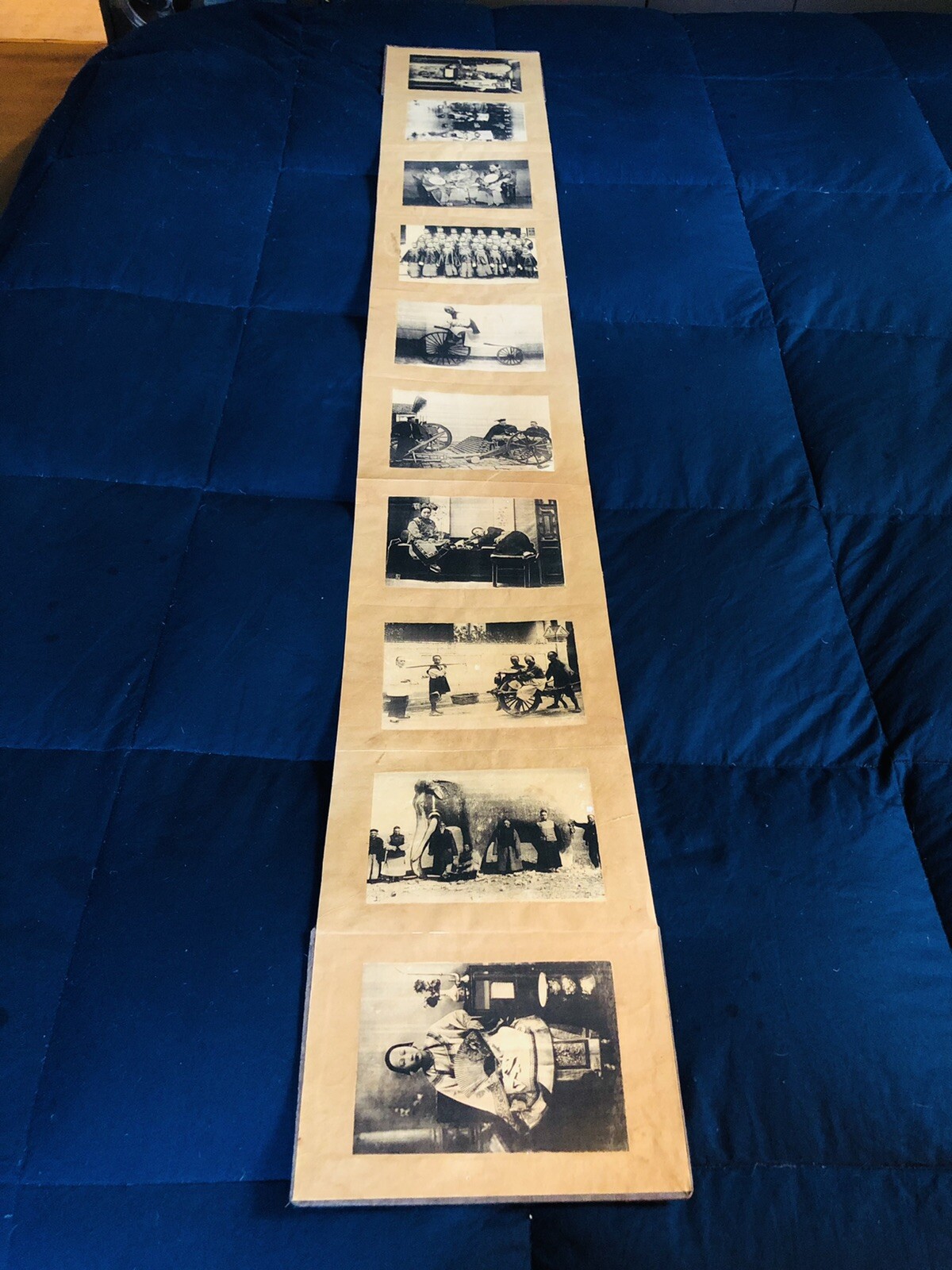 Antique Accordion Books