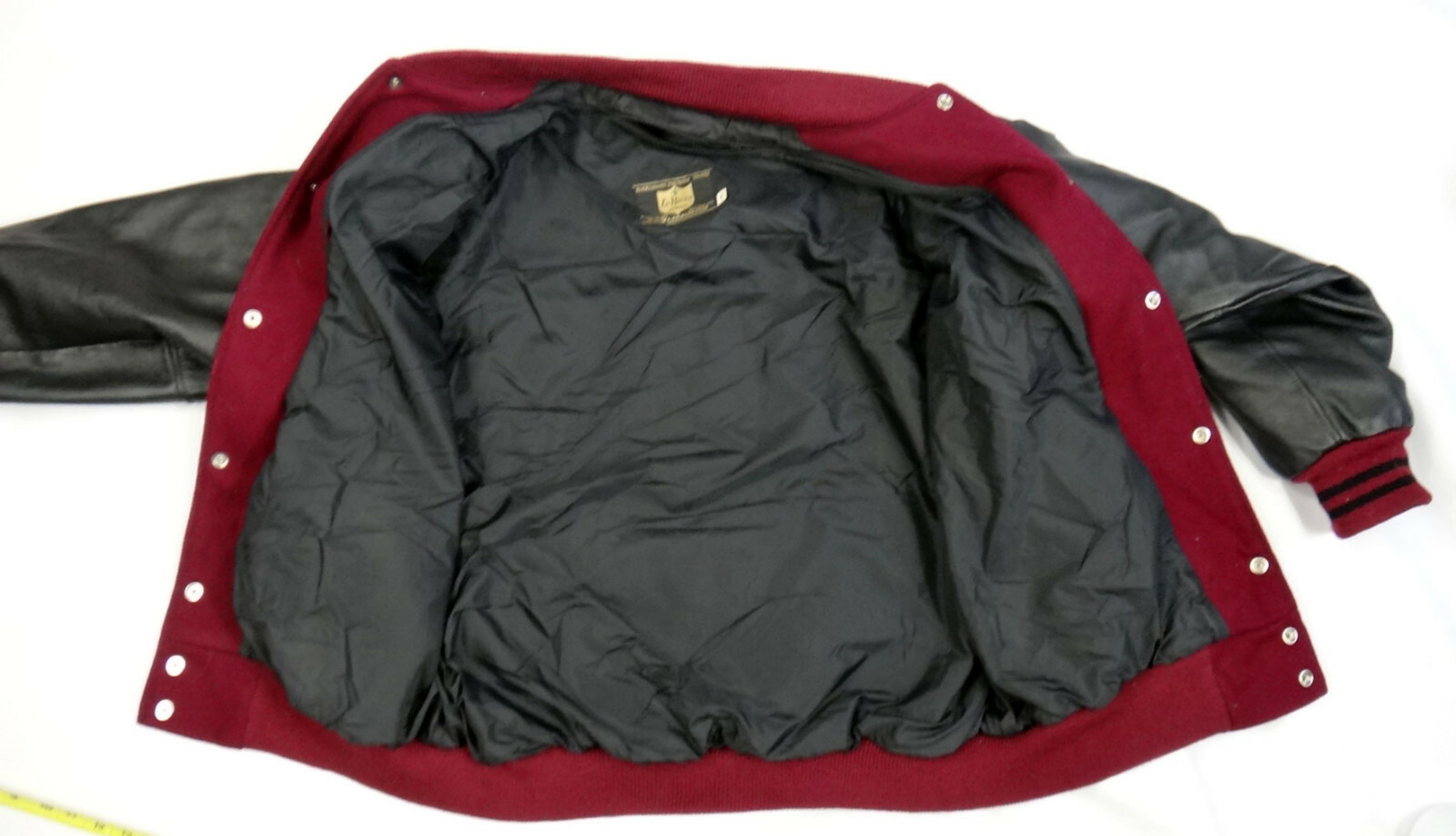 Glencoe High School Oregon Letterman Jacket large hillsboro red black ...