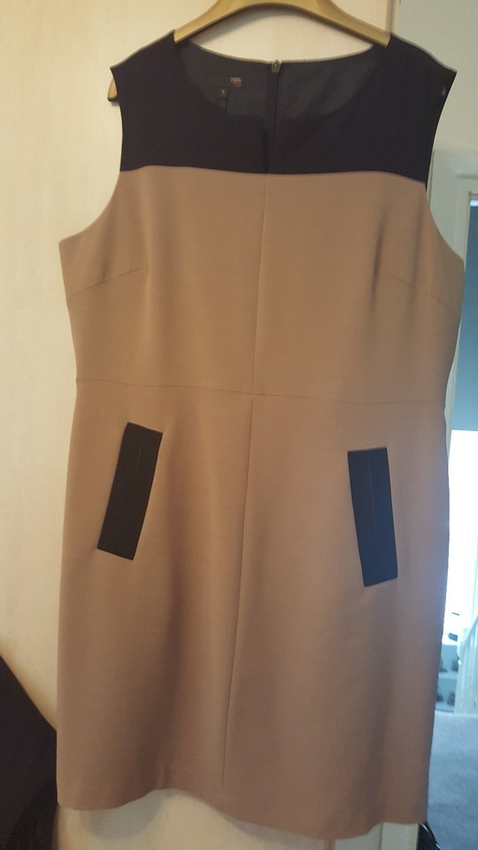 Black And Tan Shift Dress | eBay