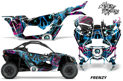 UTV Graphics Decals Stickers for Can-Am Maverick X3 XDS XRS 2DR 16-23 ...