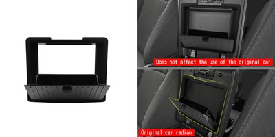 For 2025 Toyota 4Runner Tacoma One-Touch Armrest Hidden Storage Box ...