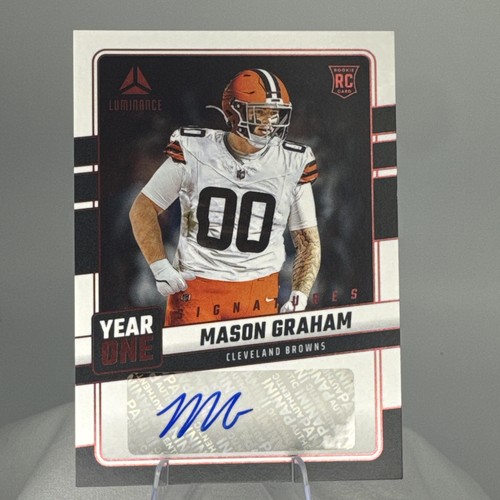 2025 Panini Luminance Mason Graham Year One Signatures Rookie RC ...