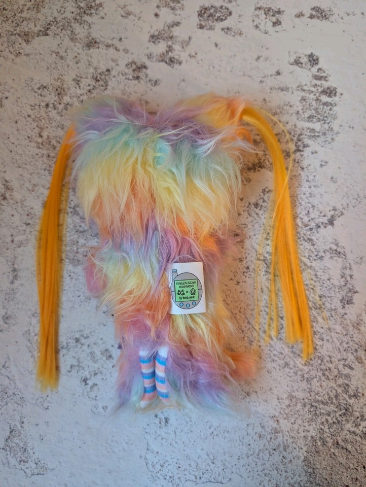 Bag Charm Plush Toy Y2K rainbow Cat Octopus Japanese school Uniform | eBay