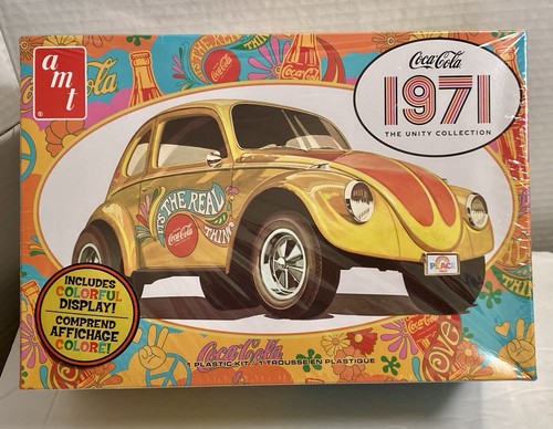 AMT 1971 VOLKSWAGEN VW BUG BEETLE GASSER 4 IN 1 1/25 PLASTIC MODEL CAR ...