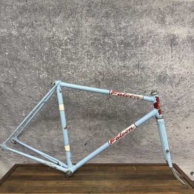 Vintage Falcon San Remo Road Bike Frame 56cm Reynolds 531 Steel Blue ...