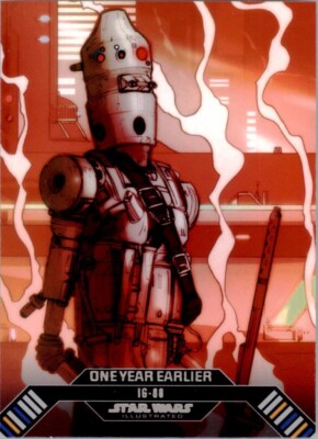 2015 Star Wars Illustrated One Year Earlier #OY17 IG-88 | eBay
