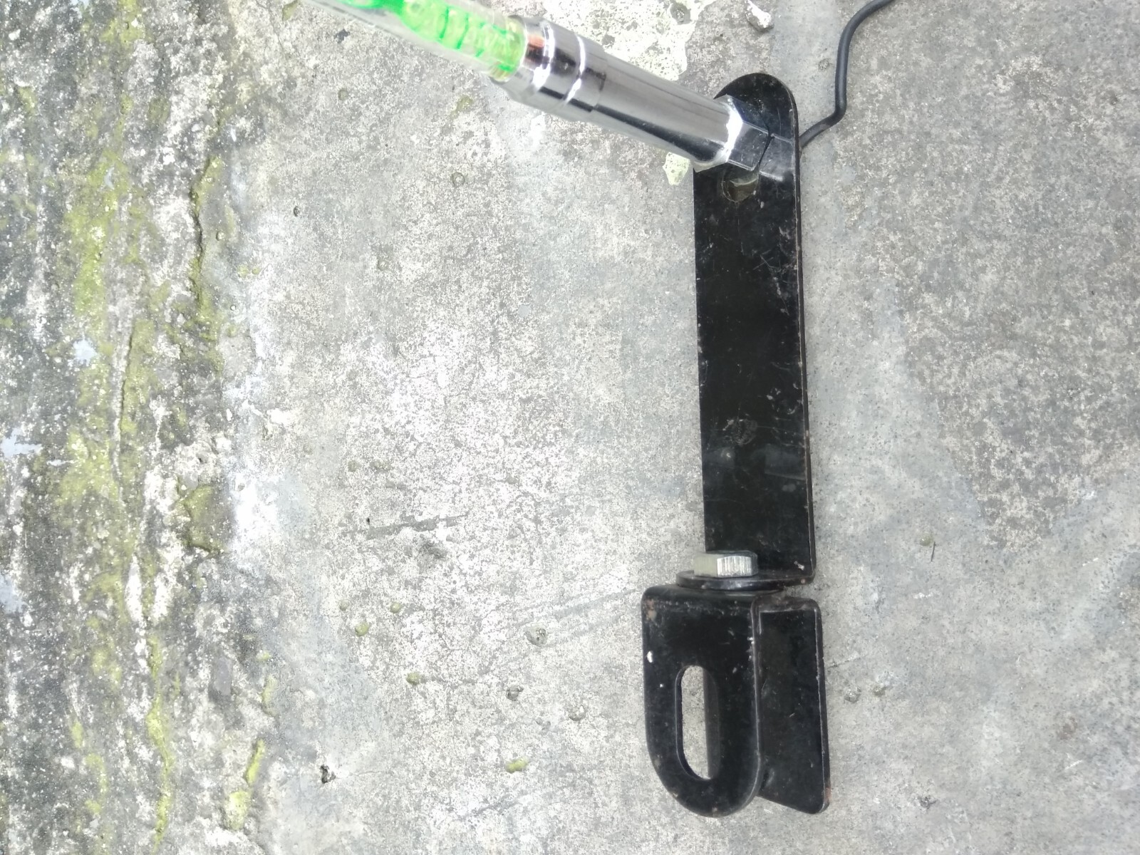 Vintage Safety Bumper Guard Corner Antenna Pole Light Universal Car | eBay