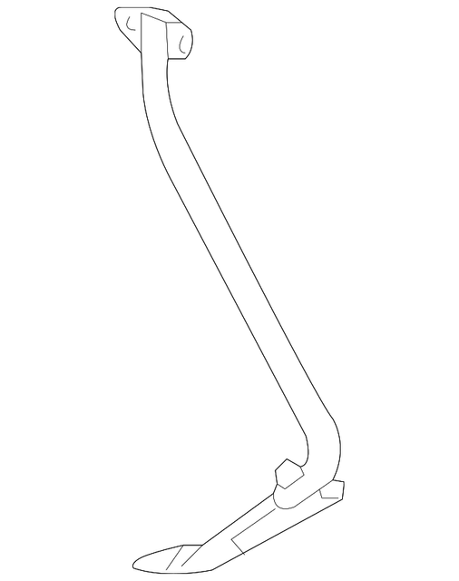 Toyota 6567204050 Genuine OEM Side Panel Front Support for sale online ...