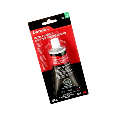 4.5oz Bondo Glazing Spot Putty Fills Pinholes Scratches Dings Hairline ...