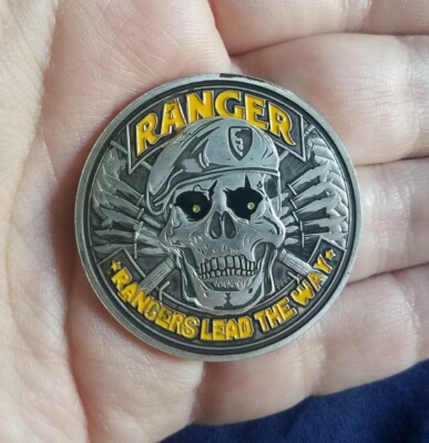 US Military Army Ranger Leads The Way Challenge Coin Collectible Gift ...