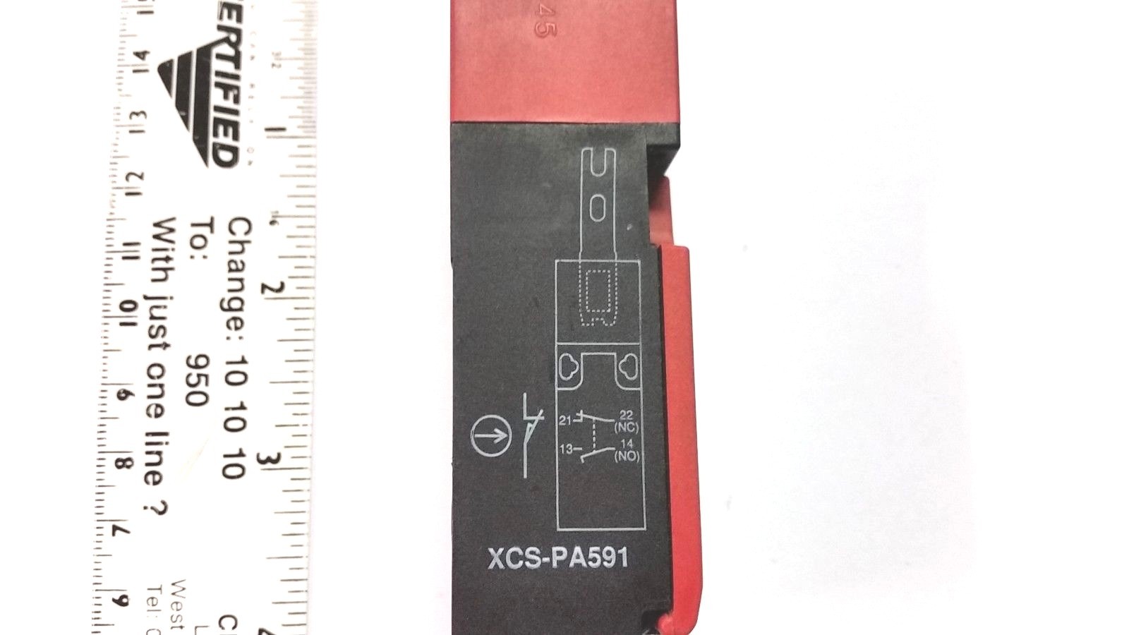 TELEMECANIQUE XCS PA591 INTERLOCK SWITCH | eBay