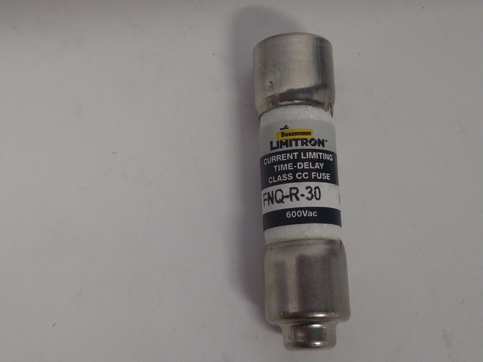 Lot of 9PCs Bussmann FNQ-R-30 Class CC 30 Amp Fuses 600 Volt Tron NEW ...