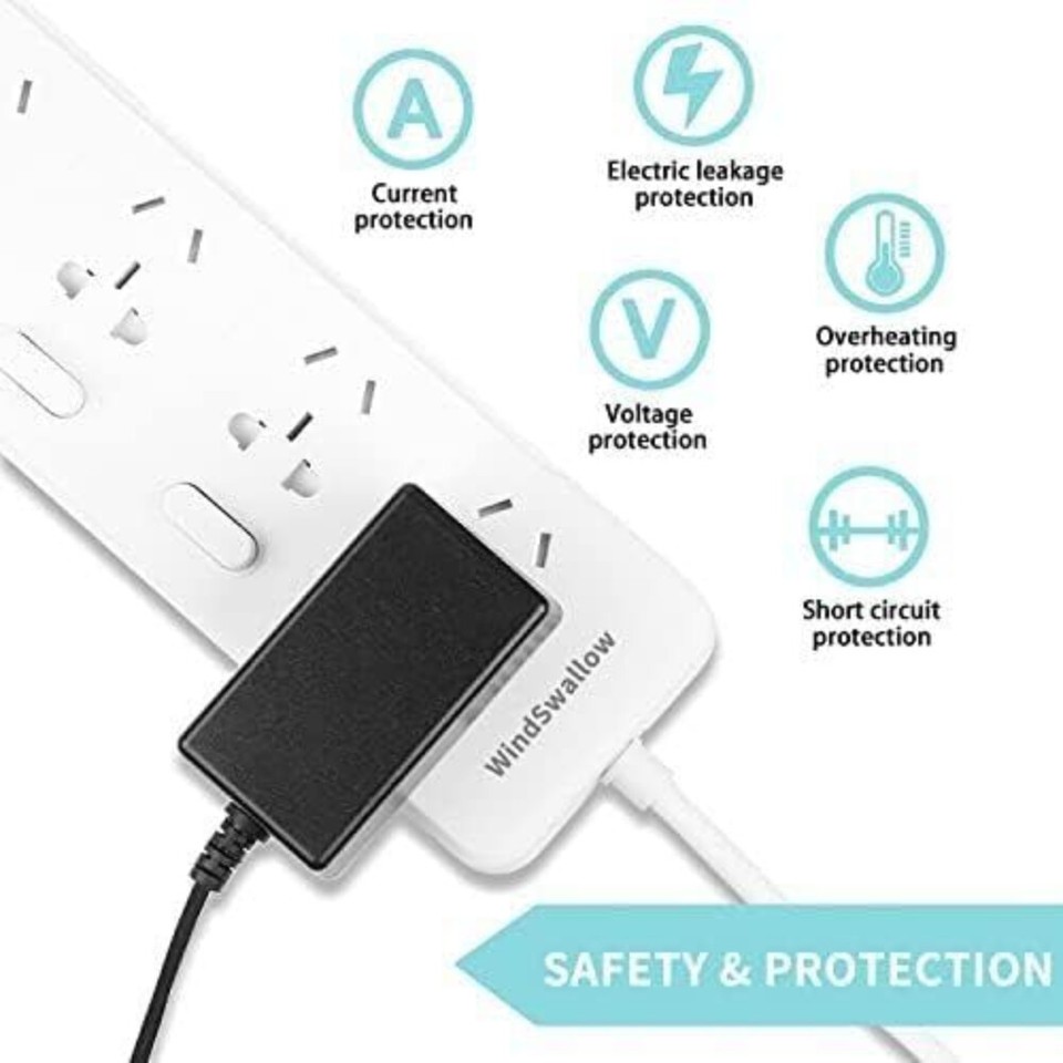 AC / DC Adapter Replacement For Panasonic SDR-T55 SDR-T55GK SDR-T55K ...