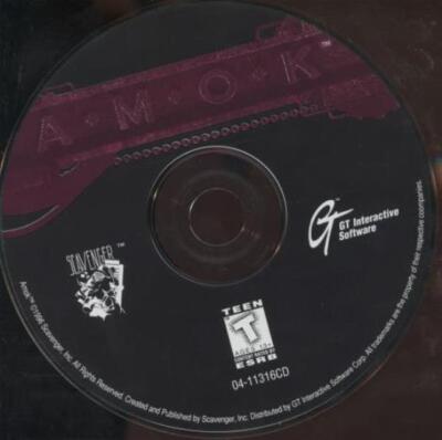 Amok Soundtrack MUSIC AUDIO CD classic mech video game trance songs ...
